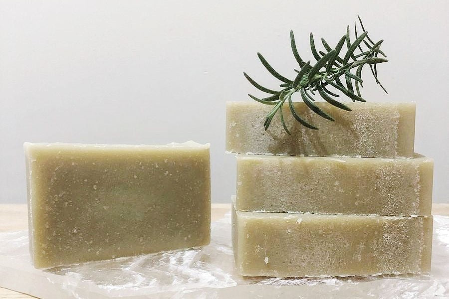 Rosemary Mint Soap – Rinse + Repeat